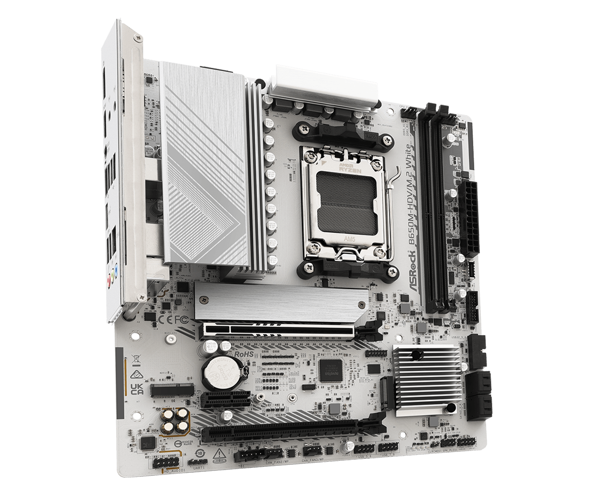 ASRock > B650M-HDV/M.2 White